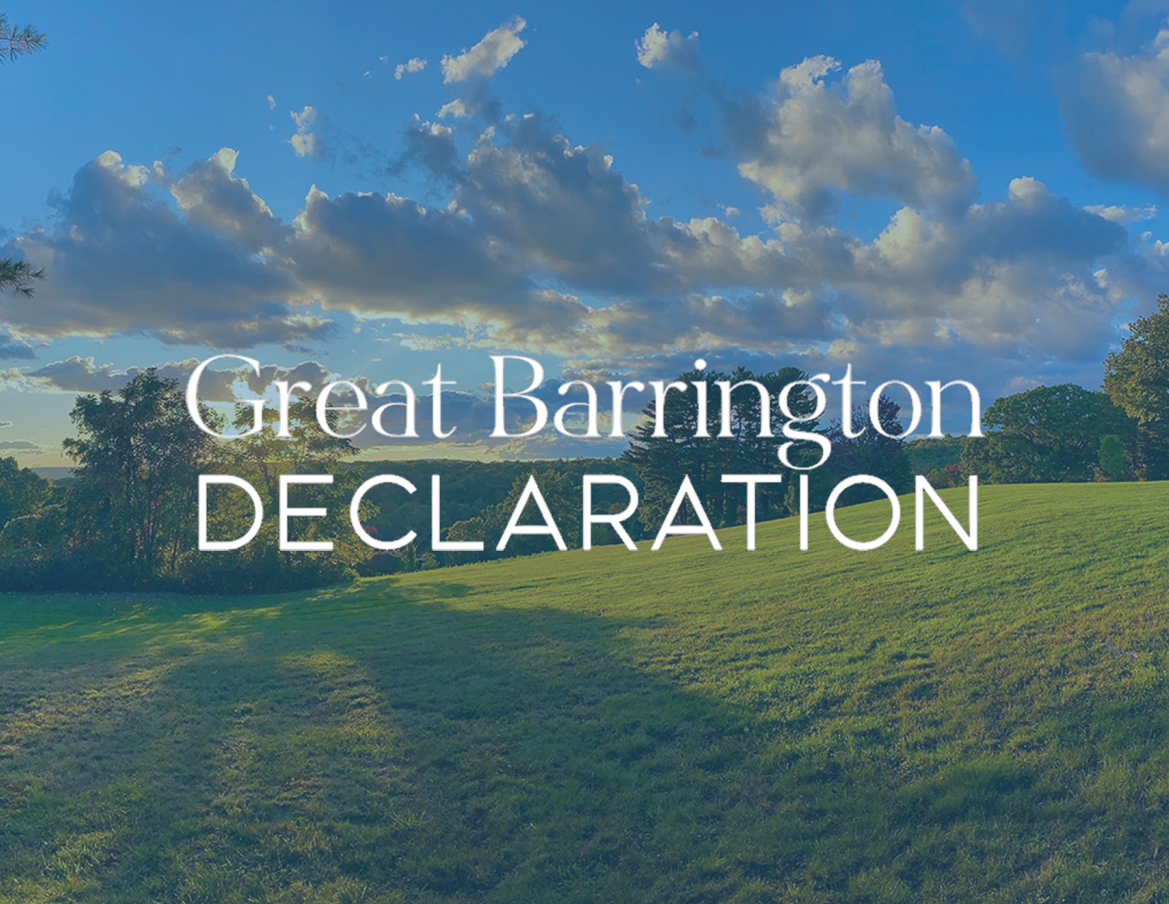 Great Barrington Declaration — Johnny Nicholas Official Website